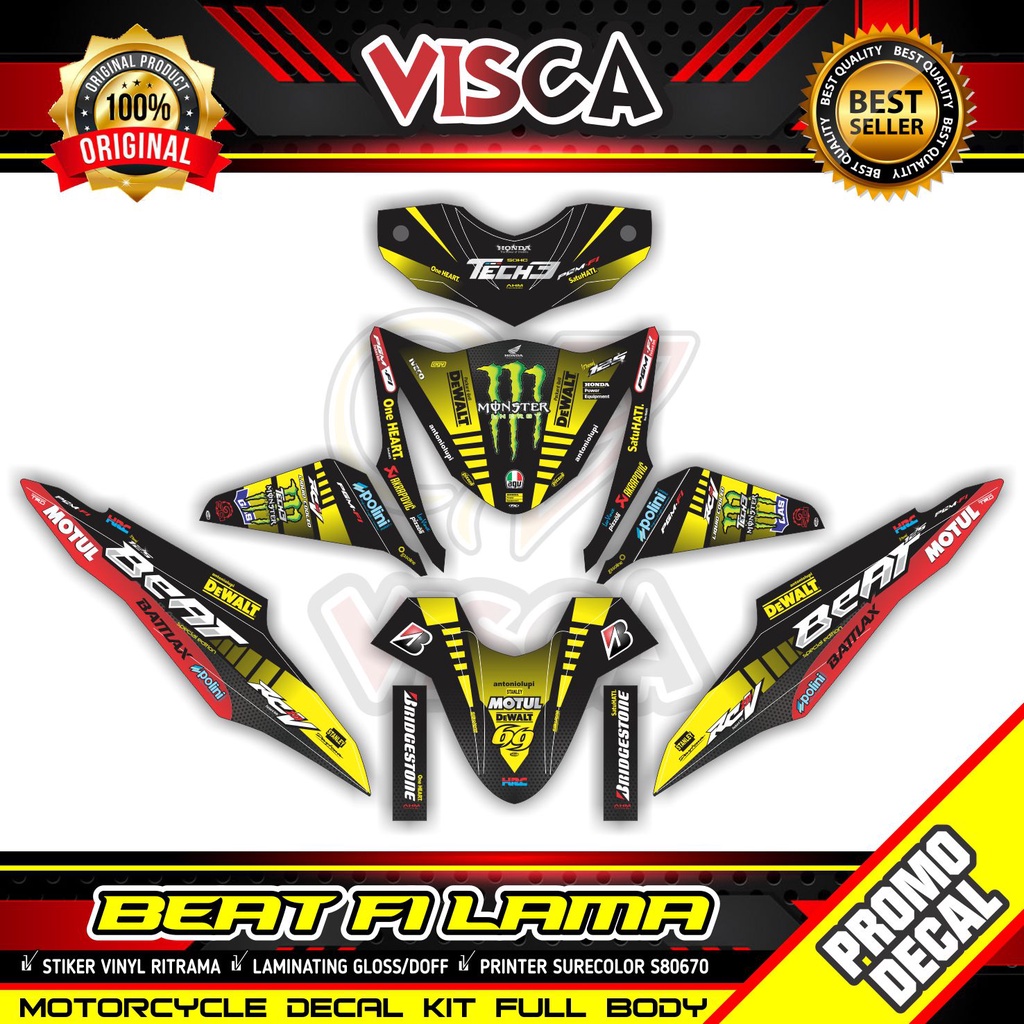 Jual Decal Beat Fi 2013 2014 2015 Full Body Stiker Beat Fi 2013 2014 ...