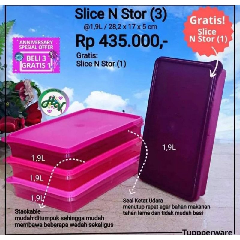 Jual slice n stor 4 pcs | Shopee Indonesia