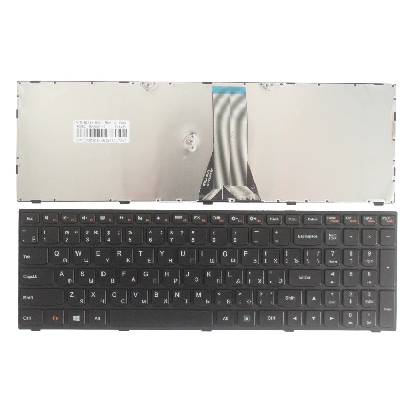 Jual IMPORT Rusia Baru Keyboard untuk Laptop Lenovo FLEX 2 15 FLEX 15D ...