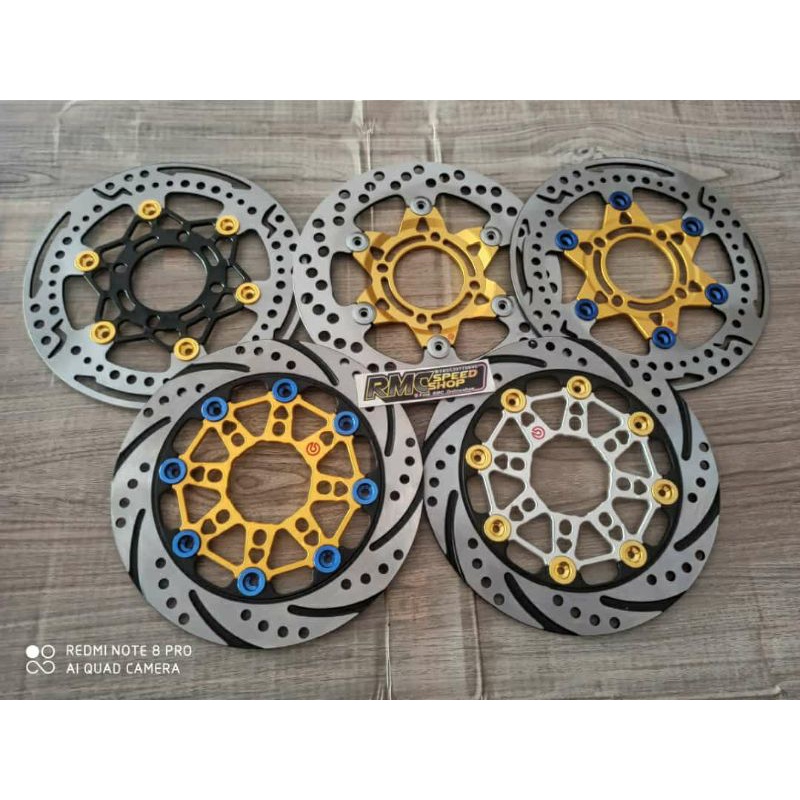 Jual piringan cakram brembo disc brembo 220mm beat scoopy vario ...