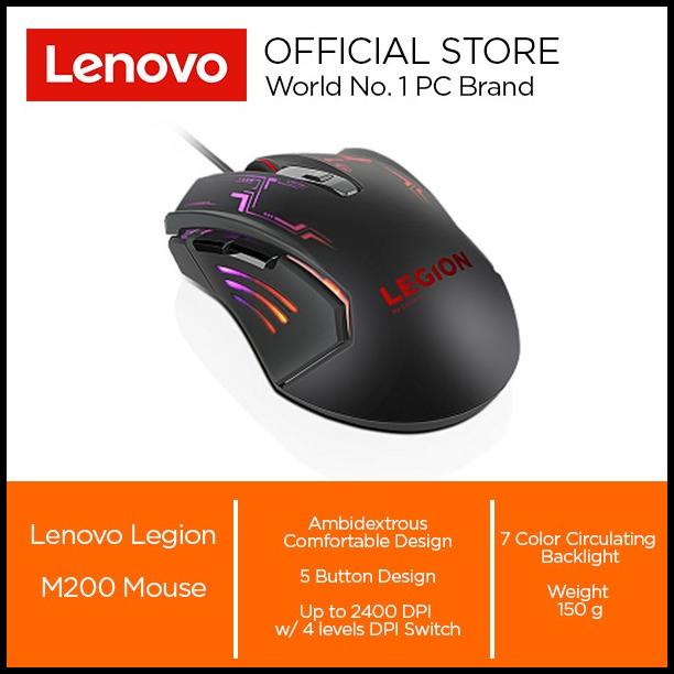 Jual Lenovo Legion M200 Gaming Mouse | Shopee Indonesia