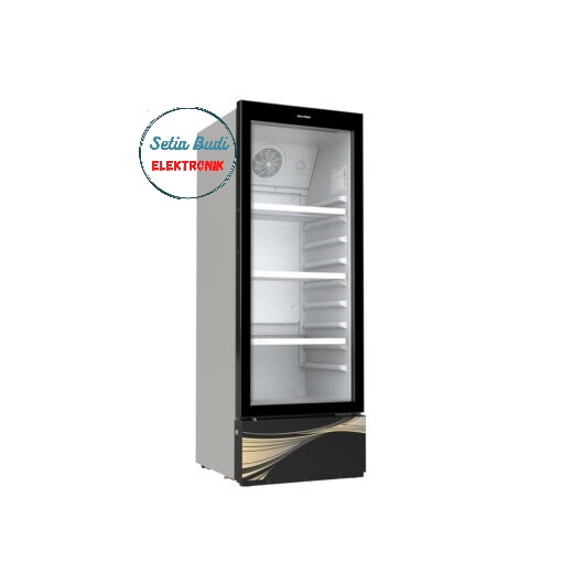 Jual Polytron Showcase Fastcool Borderless 180 Liter SCN 187 Kulkas ...