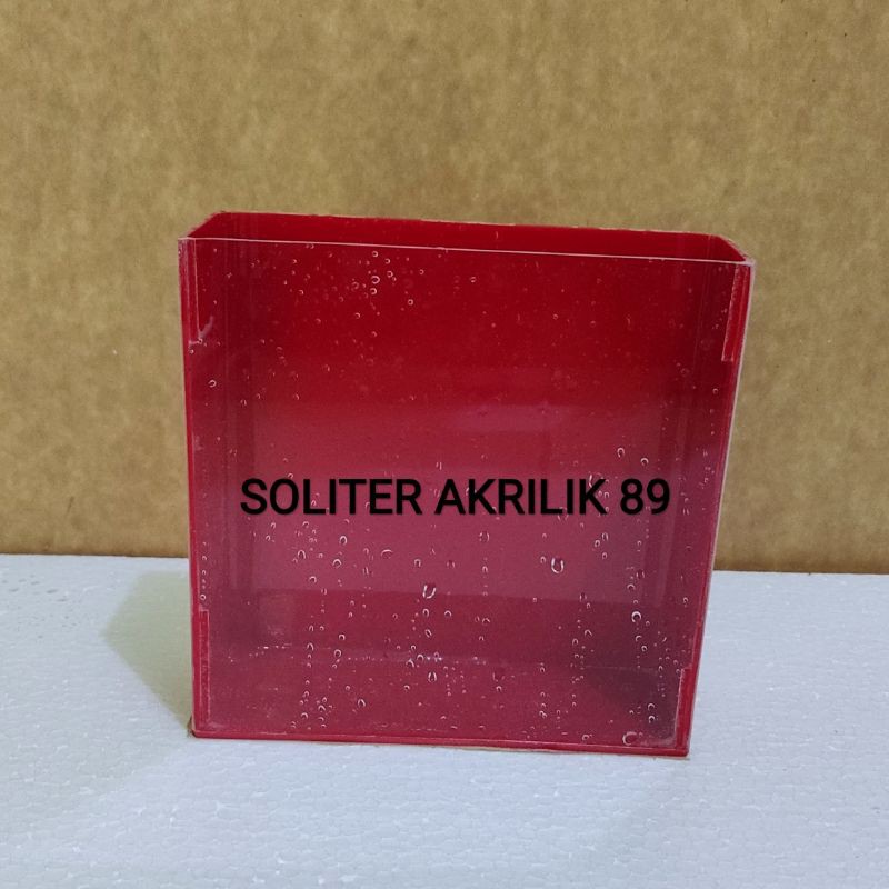 Jual Soliter Akrilik 15x5x15 / soliter selfi singgle | Shopee Indonesia