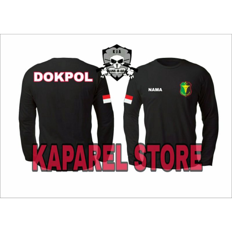 Jual Kaos Logo Dokpol Dokter Polisi / Baju Dokpol Dokter Kesehatan ...