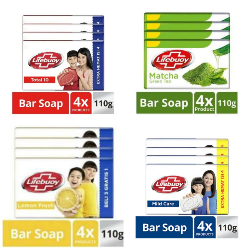 Jual lifeboy 4pc 110 gram | Shopee Indonesia