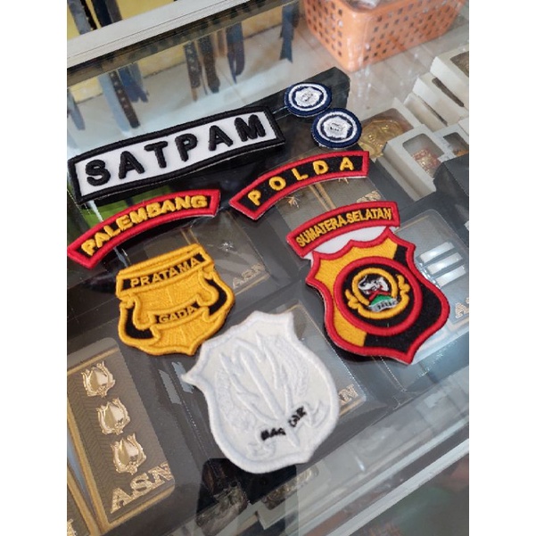Jual bordir logo satpam timbul | Shopee Indonesia