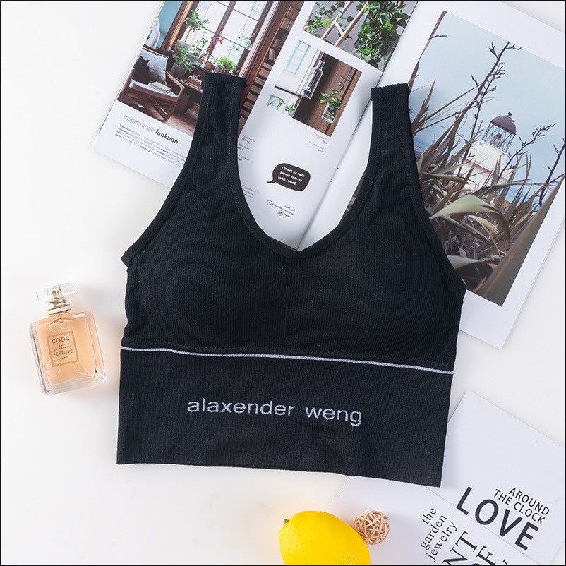 Jual GO! BR019 SPORT BRA WANITA TANK TOP AW ALEXENDER WENG BAHAN LEMBUT ...