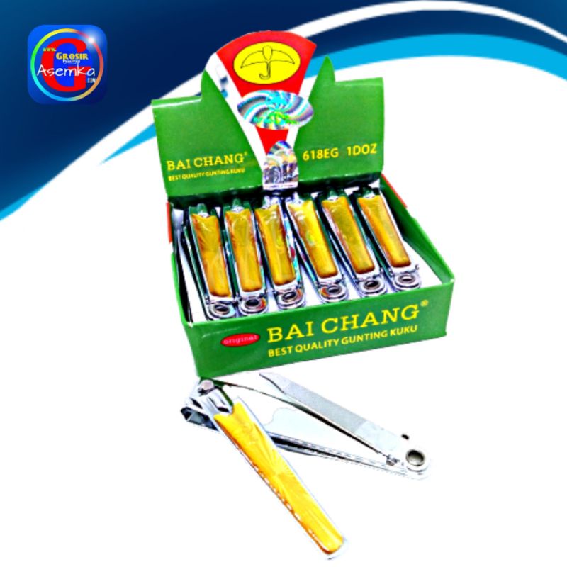 Jual GPA Gunting Kuku BESAR Kecil Baichang Original super tajam grosir ...