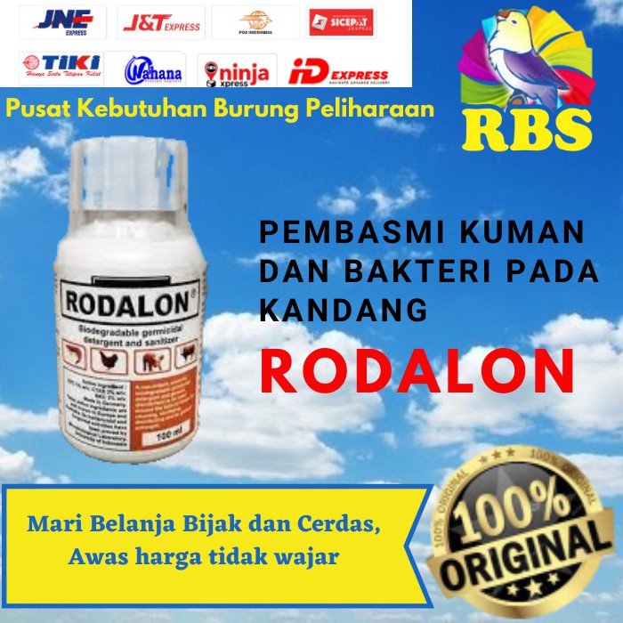 Jual Rodalon Disinfektan Pembunuh Kuman Bakteri Kandang Unggas 100 ml ...
