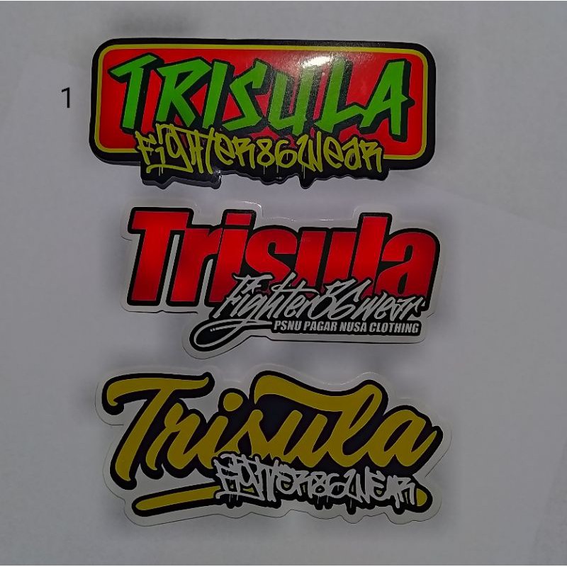 Jual Stiker pagar nusa / sticker trisula / pencak silat nu pagar nusa ...