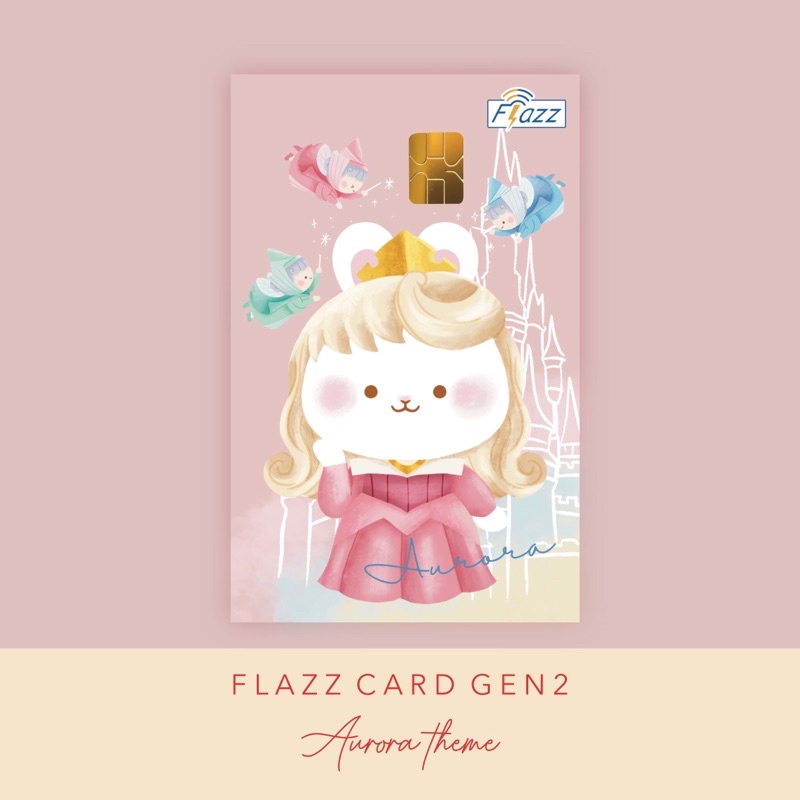 Jual flazz card / e money sleeping beauty aurora princess | Shopee ...