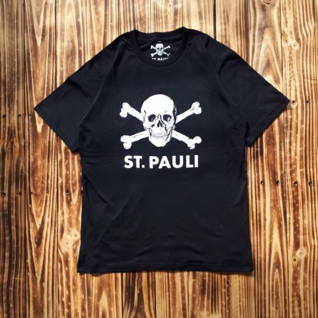Jual Tshirt kaos ST PAULI - kaos hooligan casual - kaos ultras | Shopee ...