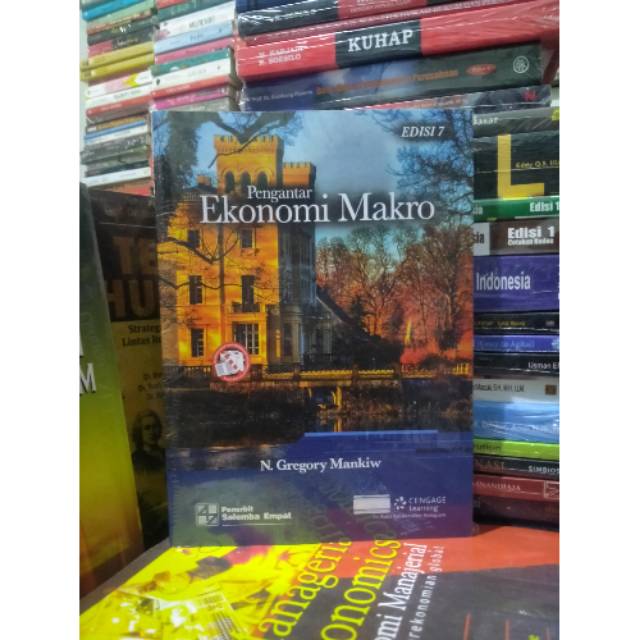 Jual BUKU PENGANTAR EKONOMI MAKRO EDISI 7 BY N.GREGORY MANKIW | Shopee Indonesia