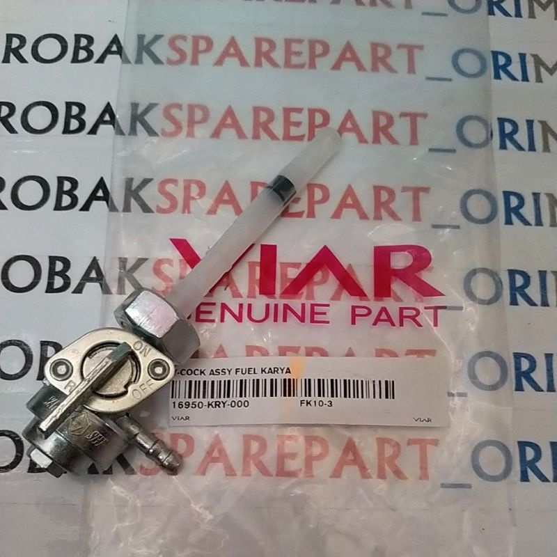 Jual Cock Assy Fuel, Kran Keran Tangki Bensin Viar Karya Radiator, Original | Shopee Indonesia