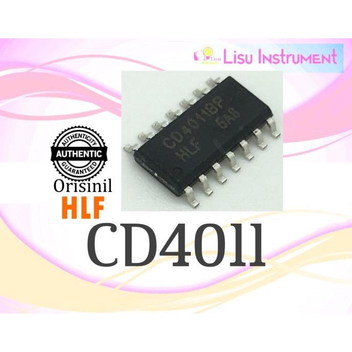 Jual CD4011BM CD4011 4011 SOP-14 CMOS Quad 2-Input NAND Gate lisuin90 Ayo Beli | Shopee Indonesia