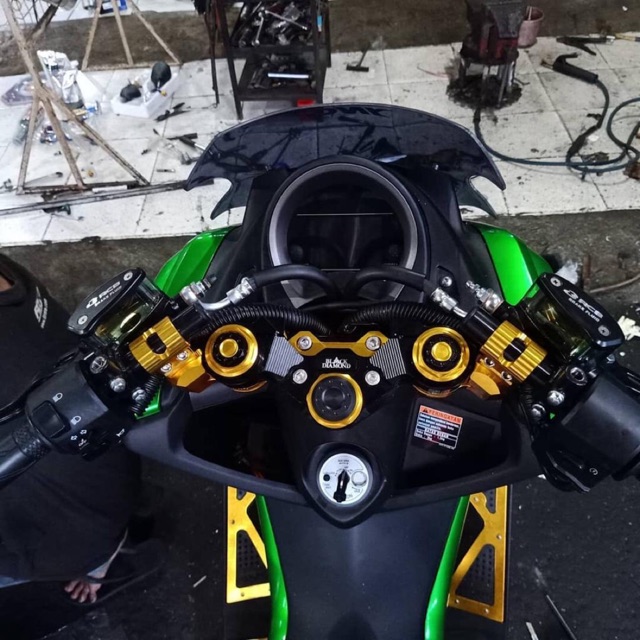 Jual stang jepit yamaha nmax 155 cc blackdiamond stang variasi ...