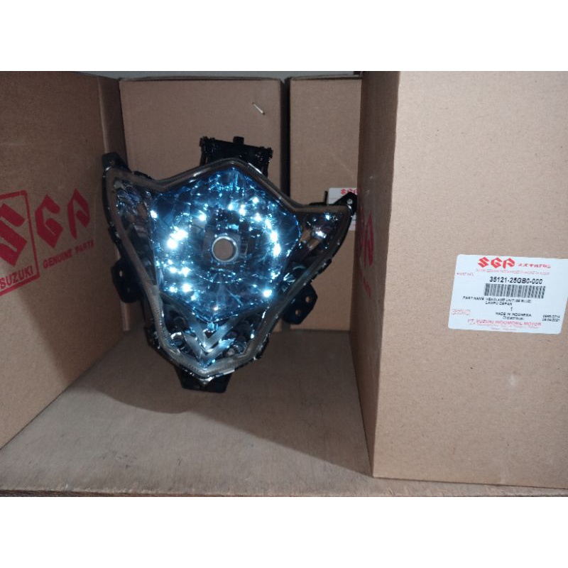 Jual REFLEKTOR SUZUKI FU 150 FACELIFT BIRU | Shopee Indonesia