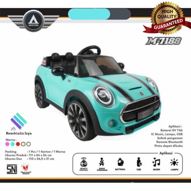 Jual Mobil remote control PMB 7188 mini cooper | Shopee Indonesia
