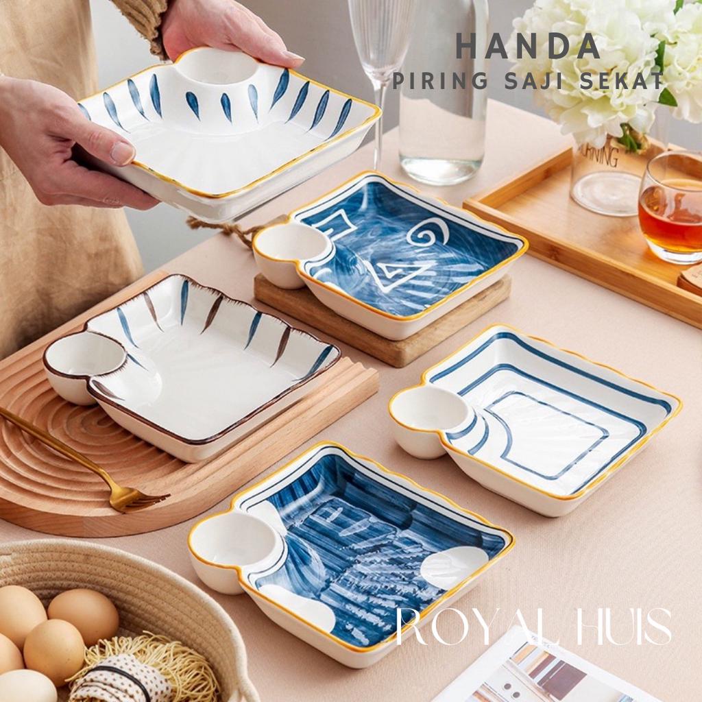 Jual Piring Makan & Piring Saji KEramik Japan Series Elegan Tahan Panas ...