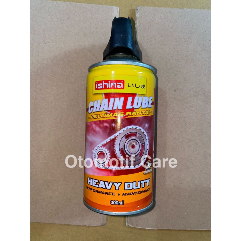 Jual Heavy Duty Chain Lube Pelumas Rantai Ishima 300Ml | Shopee Indonesia