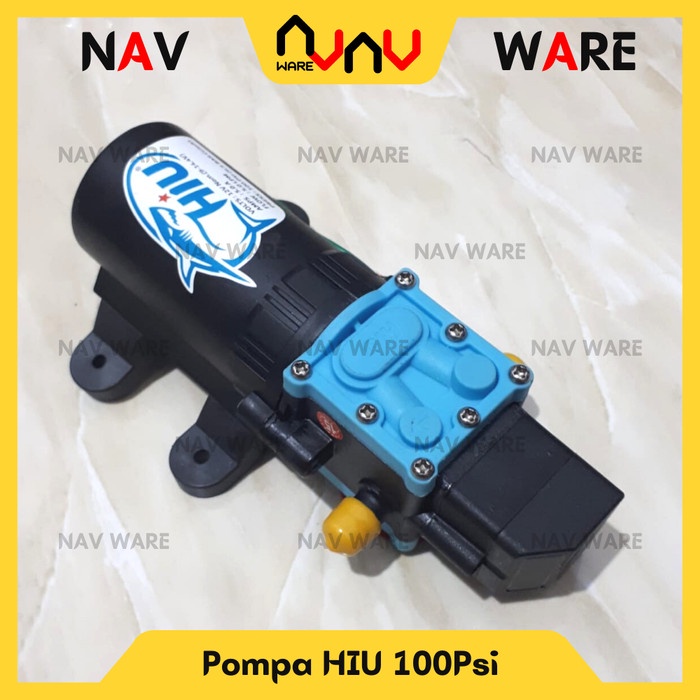 Jual Pompa Air DC HIU 12V 100Psi Sprayer Misting Steam Alat Cuci Motor ...