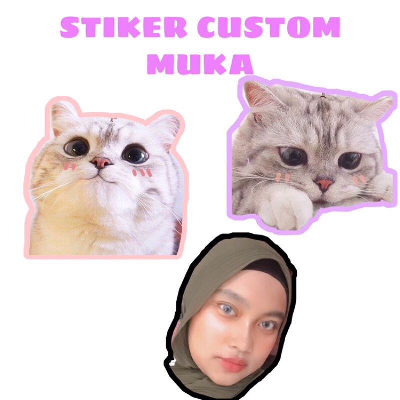 Jual Stiker Costume muka murahh/COSTUME MUKA PACAF/SAHABAT | Shopee ...
