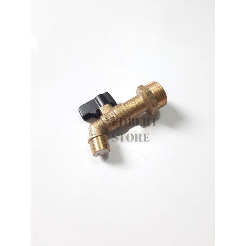 Jual Keran air SINLOG 3/4" (inch) KUNINGAN / Kran air Kamar mandi ...