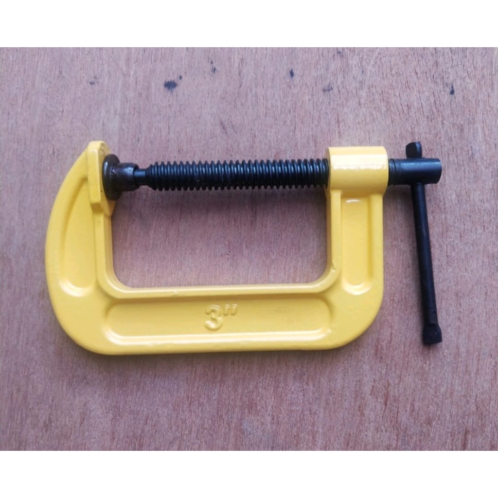 Jual Klem C Set 1 Pcs / Clamp C Set / Penjepit Catok Kayu 3 Inch ...