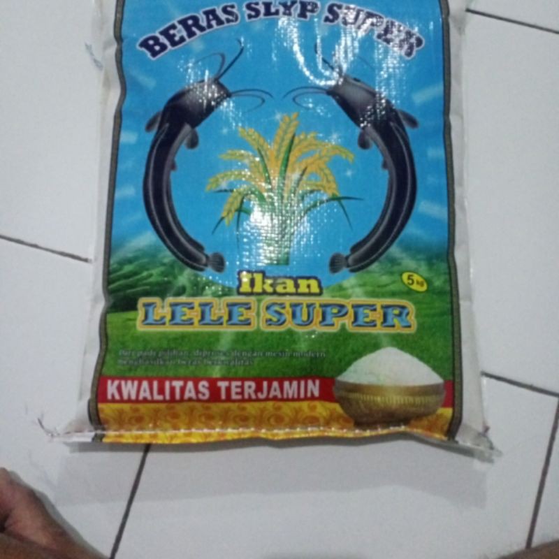 Jual Beras Slyp Super Cap Ikan Lele (5kg) | Shopee Indonesia