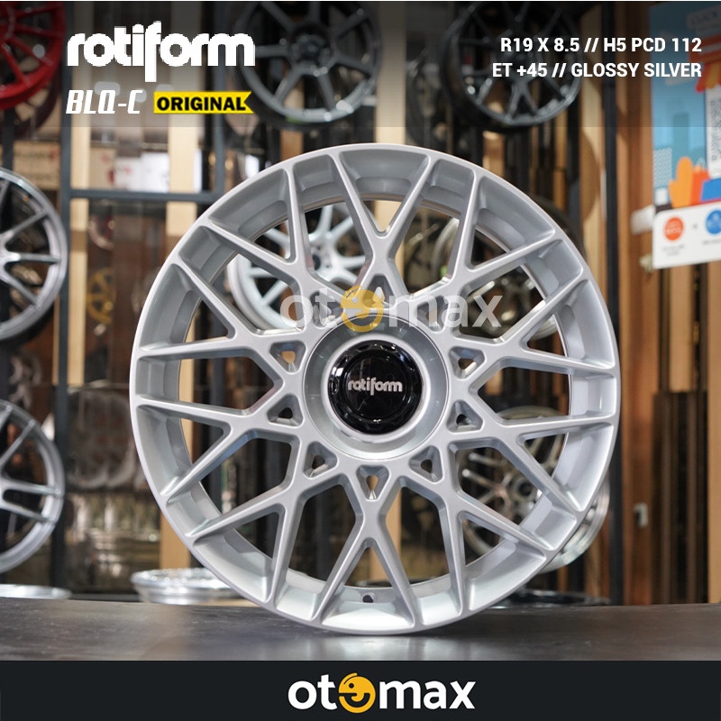 Jual Velg Mobil Rotiform BLQ-C Original Ring 19 Silver | Shopee Indonesia