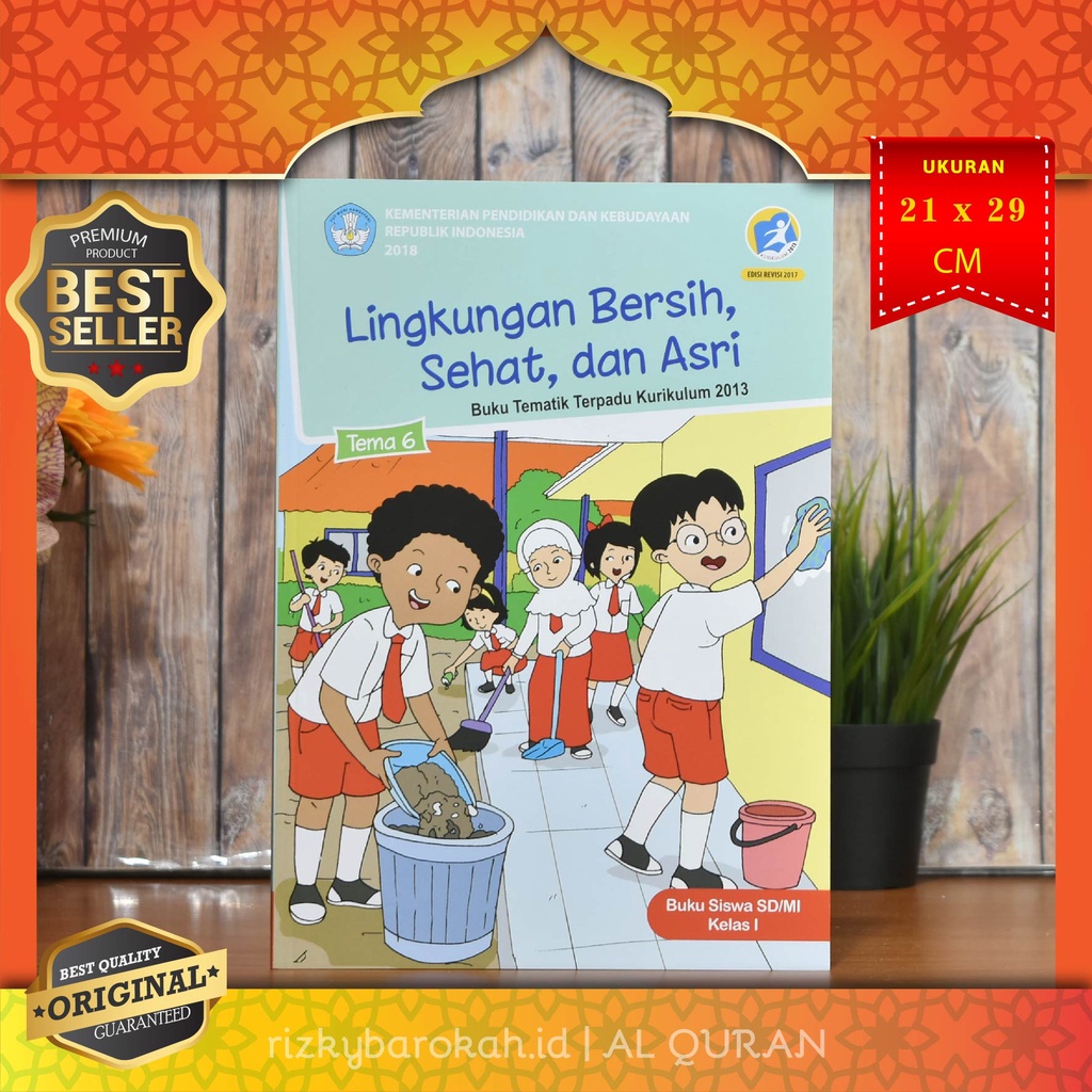 Jual Buku Siswa Kelas 1 Sd Mi Tematik Terpadu Tema 1 2 3 4 5 Kurikulum