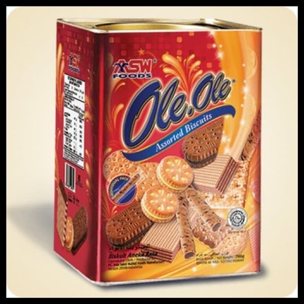 Jual Roti Kaleng Ole-Ole Assorted Biscuit Edisi lebaran 700 Gram ...