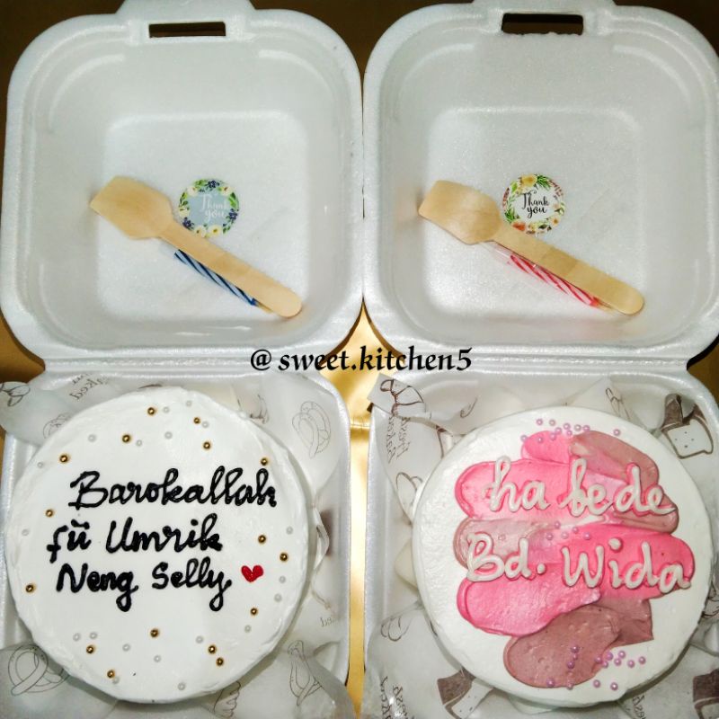 Jual [bisa dadakan] d10 | BENTO CAKE | CUSTOM CAKE | KOREAN MINI CAKE ...