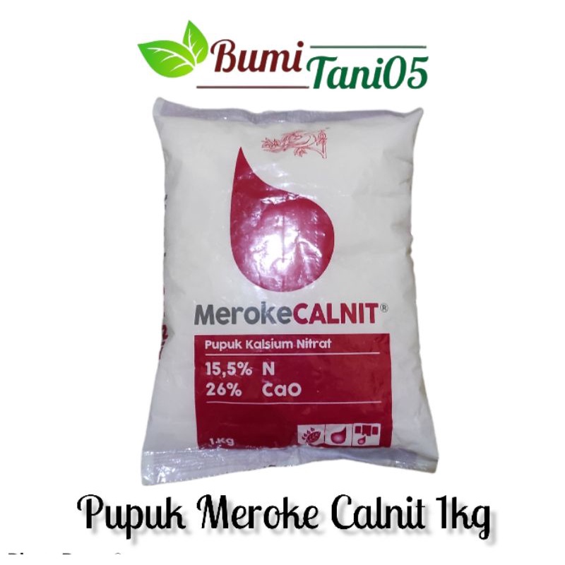 Jual Pupuk Meroke CALNIT/Calcium Nitrat Kemasan 1kg | Shopee Indonesia