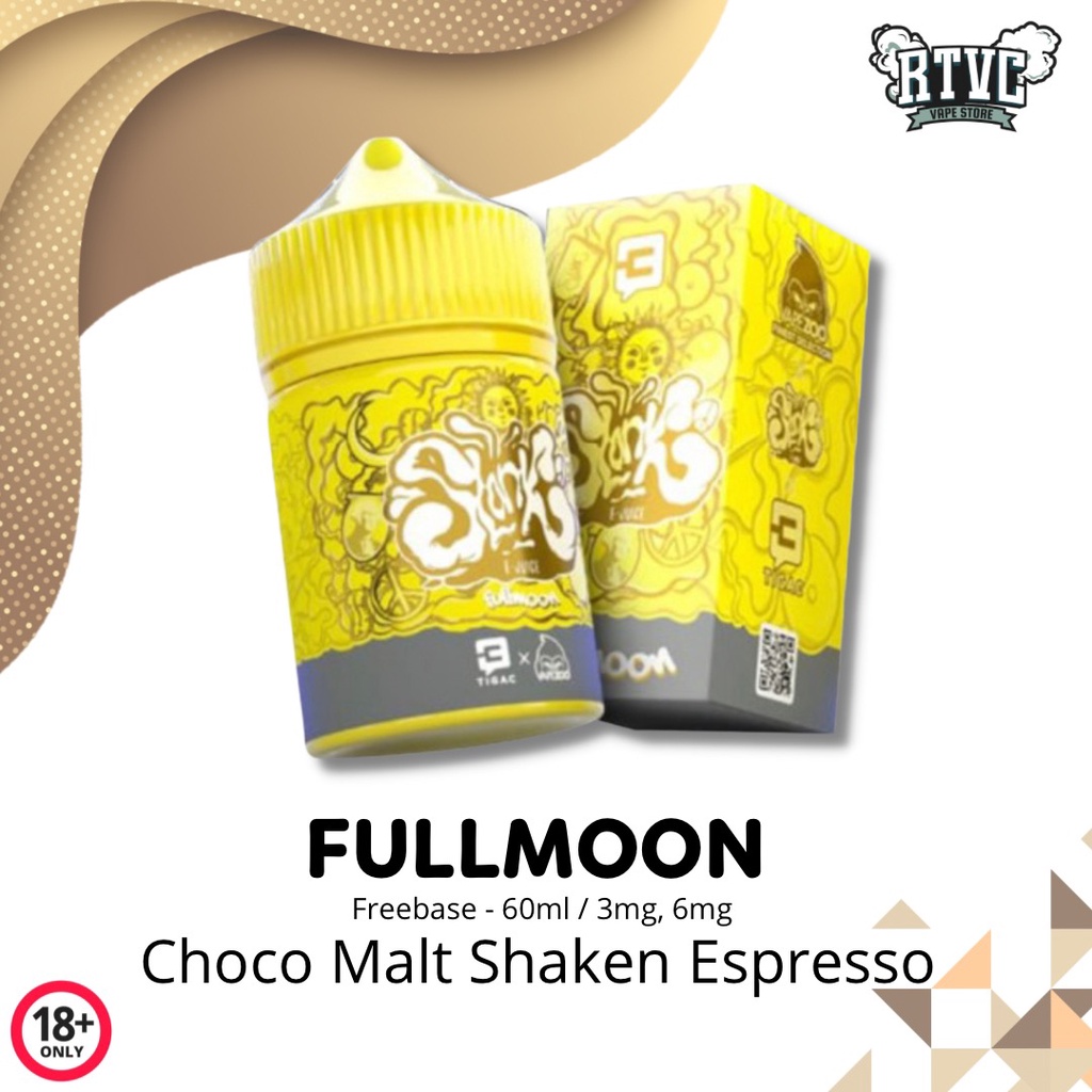 Jual SLANK FULLMOON Choco Malt Shaken Espresso 60ml by TIGAC Liquid ...