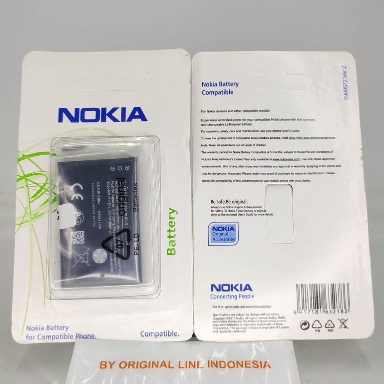 Jual BATRE / BATERAI / BATERY / NOKIA BL 5C / BL 4C HIGH GRADE | Shopee Indonesia
