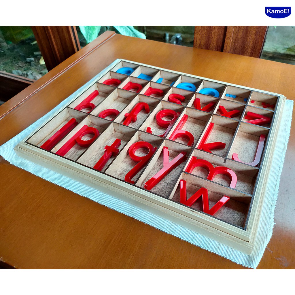 Jual Medium Movable Alphabet Montessori Material | Shopee Indonesia