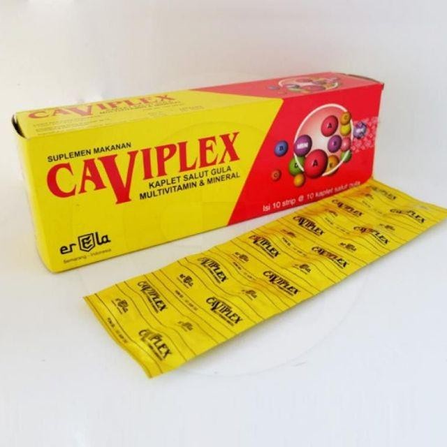 Jual Caviplex Multivitamin & Mineral (1Strip isi 10 Tablet) Harga Per ...
