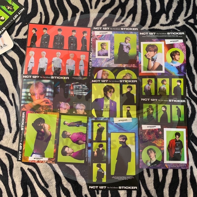 Jual STICKER ONLY STICKY SEOUL CITY PHOTOBOOK PB NCT 127 STICKER ...