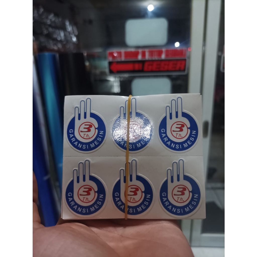 Jual STIKER GARANSI YAMAHA | Shopee Indonesia