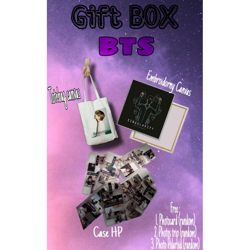 Jual Gift Box BTS (deskripsi box) | Shopee Indonesia