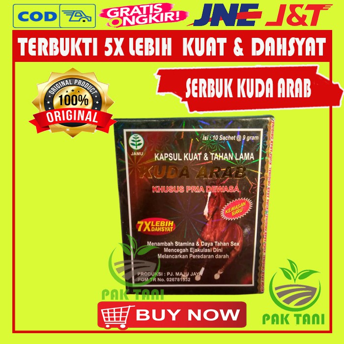 Jual Jamu Kuat Pria Tahan Lama Serbuk Kuda Arab Original Untuk Pria Murah | Shopee Indonesia