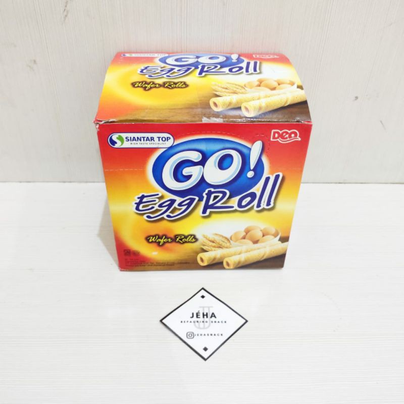 Jual [ ASTOR ] Deo Go Egg Roll Wafer Rolls isi 24pcs | Shopee Indonesia
