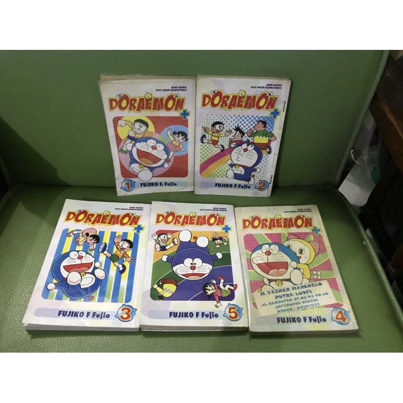Jual Paket Komik Doraemon Plus Vol 1-5 Spesial Specials Lengkap | Shopee Indonesia