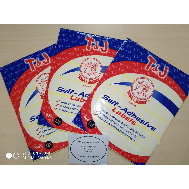 Jual Stiker Tom & Jerry Label no 125 Self Adhesive Labels Tom Jerry Sticker ATK | Shopee Indonesia