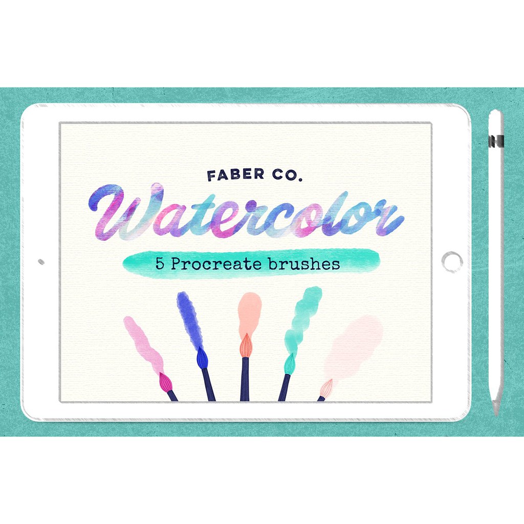 Jual Procreate Brush - Procreate Watercolor Brushes | Shopee Indonesia