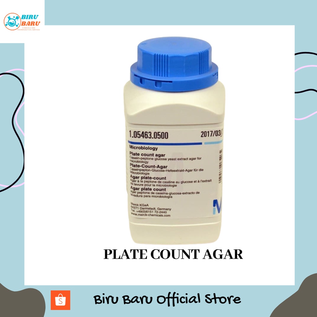 Jual PLATE COUNT AGAR / MEDIA PCA 10 GRAM PRO ANALISA MERCK BEST ...