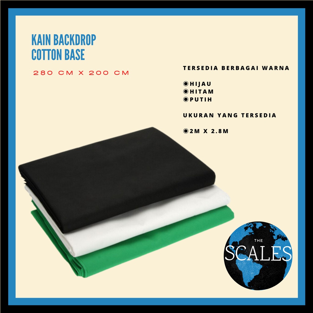 Jual Kain Green Screen Backdrop Studio Foto Terbaik 2 x 3 m (cotton ...