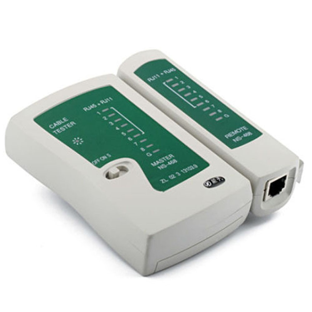 Jual Trend-Universal LAN Tester Double RJ45 dan RJ11 - Putih/Hijau ...