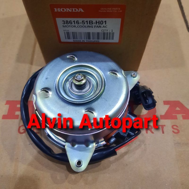 Jual MOTOR FAN KONDENSOR AC HONDA HRV ASLI MITSUBA BARU GARANSI ...
